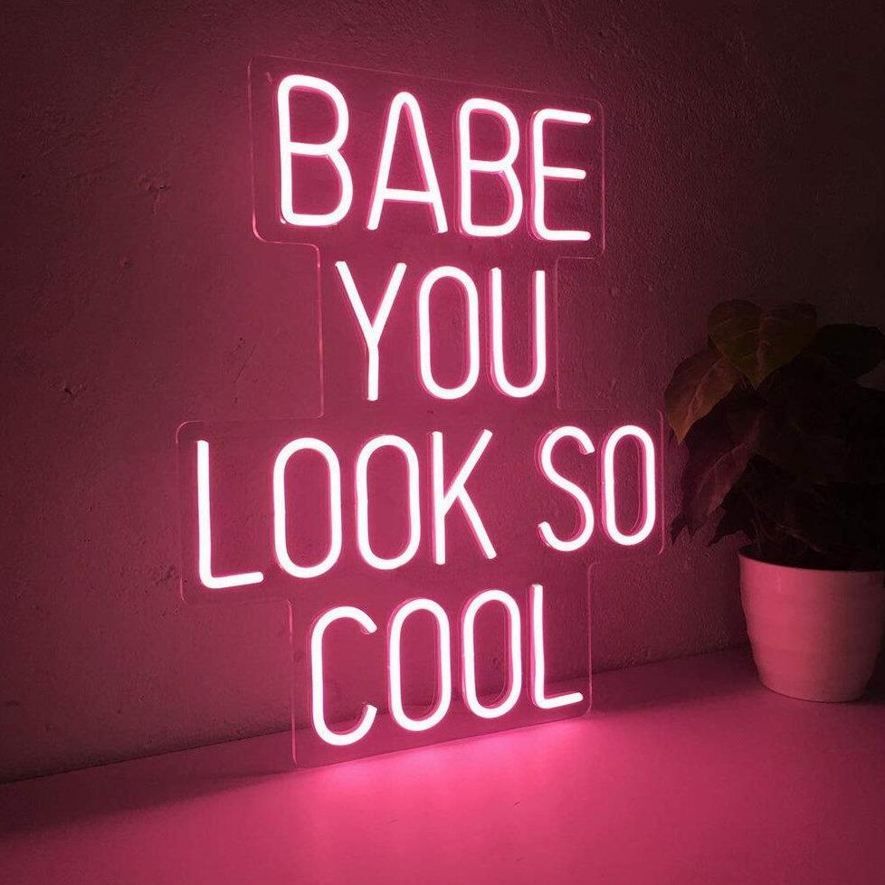 Cool led signs store