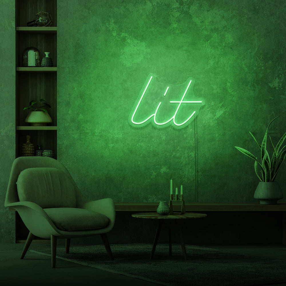 Lit LED Neon Light Sign – Londonneon